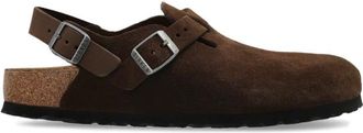 Birkenstock Femme, Chaussures, Brun, Taille: 38 EU Tokio II Suede Regular Fit