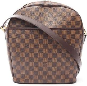 Louis Vuitton Pre-owned Sac bandouli&egrave;re Ipanema GM Damier - Femme - Pre-owned - Brun - Taille: ONE Size