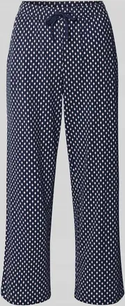 s.Oliver Red Label Comfort Fit Pyjama aus Baumwoll-Viskose-Mix Modell Perfect Nights PJ Hose