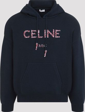 Celine Sweat &agrave; capuche en tricot C&eacute;line