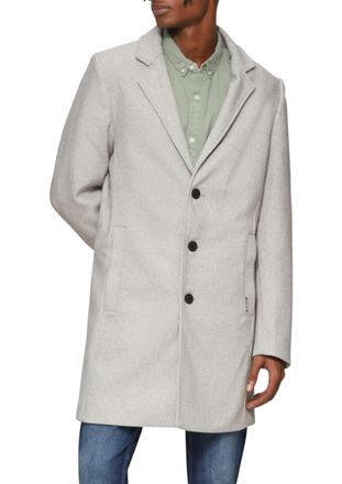 QS by s.Oliver Herren 2150184 Mantel mit Reverskragen, 9400, L