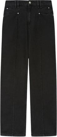 Isabel Marant Jean droit Drolane en denim de coton