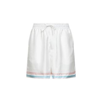 Casablanca Beachwear - - Swimwear - Herren - Wei&szlig; - L