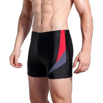 Generic Maillot de bain pour homme - Short de bain - Short de bain - Short de plage, rouge, 3XL