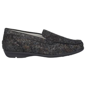 Waldl&auml;ufer Breiter Sitz Schwarzer Mokassin f&uuml;r Damen - - Shoes - Damen - Schwarzk - 36 EU