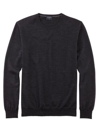 Olymp Rundhalspullover OLYMP Strick Casual moderner Strickpullover