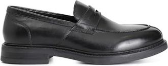 Caf&egrave;noir Mocassins en Cuir pour Hommes, pour Homme, Couleur Noir, Taille 43