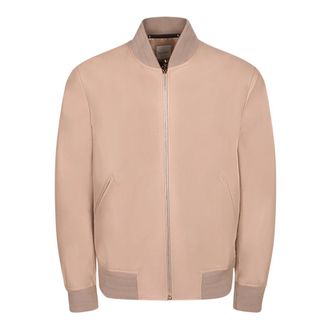Paul Smith Homme, Vestes, Beige, Taille: XL Blouson Bomber en Daim