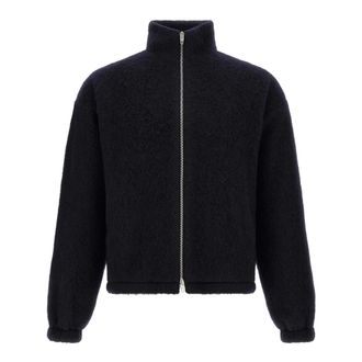 Jil Sander Zip Sweatshirt - - Jackets - Herren - Blau - M