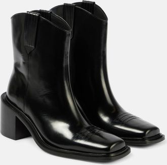 Souliers Martinez Ankle Boots aus Leder