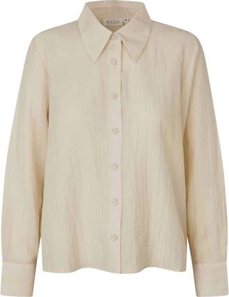 Masai Femme, Blouses et Chemises, Beige, Taille: 44 FR Chemises