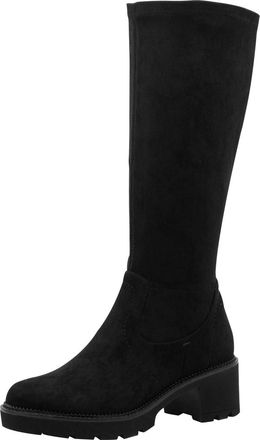 Tamaris Comfort Damen Stiefel mit Blockabsatz Wasserabweisend, Schwarz (Black), 39 EU