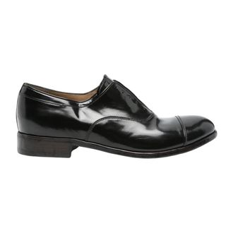 Premiata Gepflegte Leder Oxford Schuhe - - Shoes - Herren - Schwarzk - 45 EU