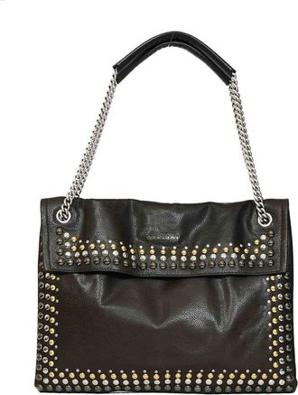Orciani Schultertasche - Dunkelbraun
