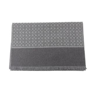 Ferragamo Gancini Schal - - Accessories - Herren - Grau - ONE SIZE