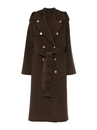 Alberta Ferretti Trench-Coat - Vert