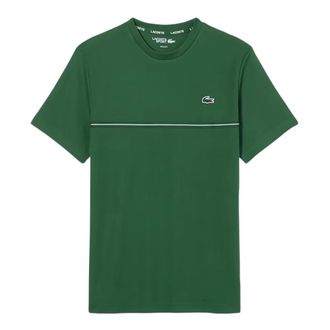Lacoste Back Croco Ultra Dry Tee - - Tops - Herren - Gr&uuml;n - S