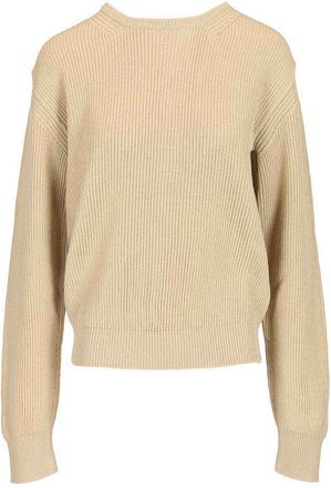 Rick Owens Rundhalspullover - Beige