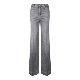 7 For All Mankind Gerades Jeans - - Jeans - Damen - Grau - W30