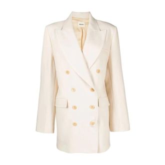 Khaite Balton Jacket - - Jackets - Damen - Beige - XS