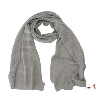 John Galliano Strick-Mesh-Schal - - Accessories - Damen - Grau - ONE SIZE