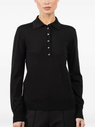 k&uuml;lson buttoned knitwear - Noir