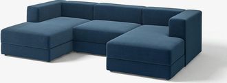 IKEA J&Auml;TTEBO 3,5er-Sitzelement mit R&eacute;camieren