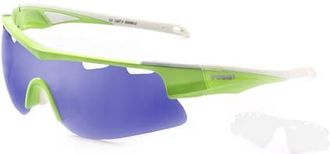 OCEAN ALPINE Lunettes de soleil polaris&eacute;es pour cyclisme, course, sport, protection UV 400 anti-vent pour homme et femme, vert