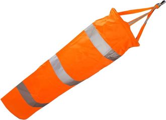 BESPORTBLE 0.8m Windsack Lang Mit Reflektierendem G&uuml;rtel Strapazierf&auml;hig F&uuml;r Windmessung Im Freien Aus Robustem Material Leicht Montierbar