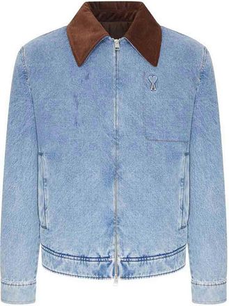Ami Jeansjacke - Hellblau