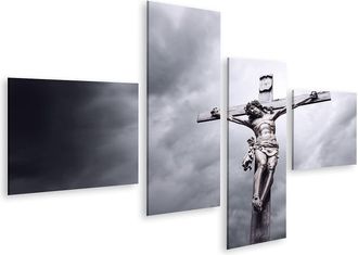 Islandburner Bild auf Leinwand Kreuzigung Von Jesus Christus Bilder Wandbilder Poster