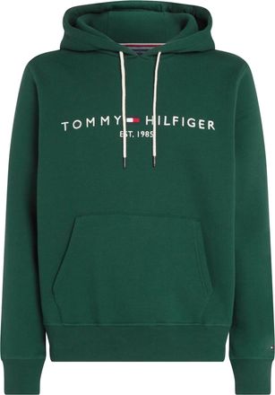 Tommy Hilfiger Logo Hoodie Grun