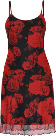Mymo Kleid Frauen rot schwarz