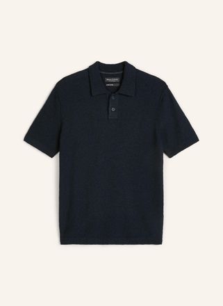 Marc O'Polo Marc Opolo Boucl&eacute;-Poloshirt blau