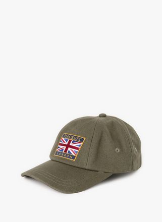 Hackett Casquette brod&eacute;e &agrave; visi&egrave;re incurv&eacute;e en coton