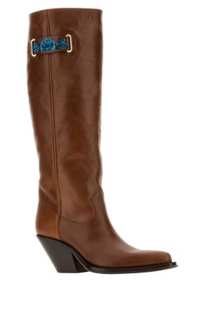 Chlo&eacute; Womens 20d - Azelan Amberbrown Stivali Boot