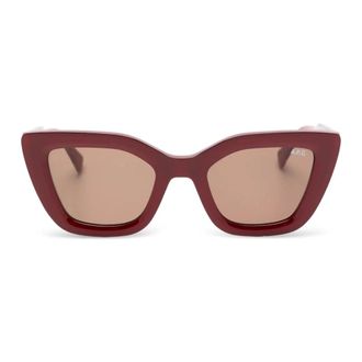A.P.C. Les Papillons Sonnenbrille - - Accessories - Damen - Rot - ONE SIZE