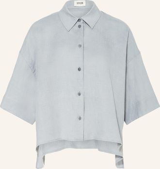 Drykorn Drykorn Hemdbluse Yarika Aus Leinen blau