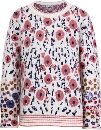 Ivko Pullover mit Blumenmuster