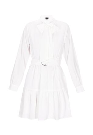 Dreimaster Dreimaster Kleid Frauen Wei&szlig;