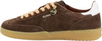 Sun 68 Femme, Chaussures, Brun, Taille: 37 EU California Sun Suede Baskets