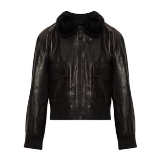 Victoria Beckham Aviator Jacket - - Jackets - Damen - Braun - XS