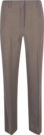 Golden Goose Femme, Pantalons, Gris, Taille: 42 FR Pantalon &Eacute;vas&eacute; Taille Haute