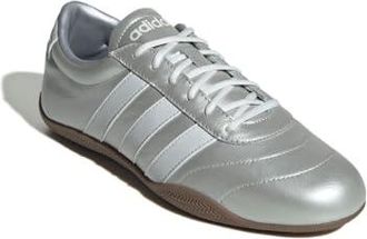 adidas Adidas Femme Grand Court Lo Basket, Argent métallisé Verre Blanc Caoutchouc, 40 2/3 EU