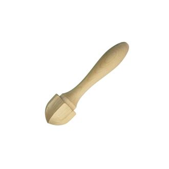 Fackelmann 31108 Zitronenst&ouml;&szlig;el Fair 15cm aus Buche, Holz, Beige, 15 x 7,9 x 4 cm