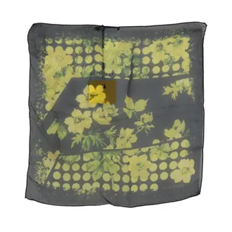 Gianfranco Ferre Blumiges Seiden Foulard Tuch - - Accessories - Damen - Mehrfarbig - ONE SIZE