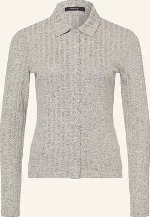 OPUS Strickjacke Sitami grau