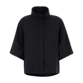 Herno High-Neck Poncho - - Jackets - Damen - Schwarzk - XS