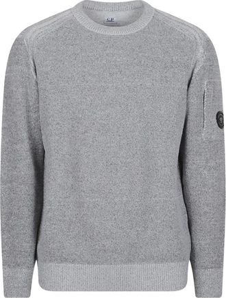 C.P. Company C.p. Company - Pull Col Rond - Homme - Pulls - Gris - Taille: XL