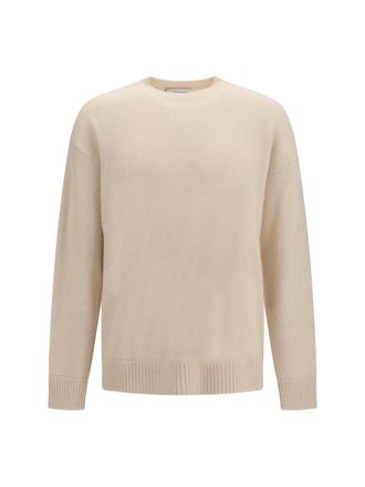 Laneus Cashmere and Silk Sweater - Cream